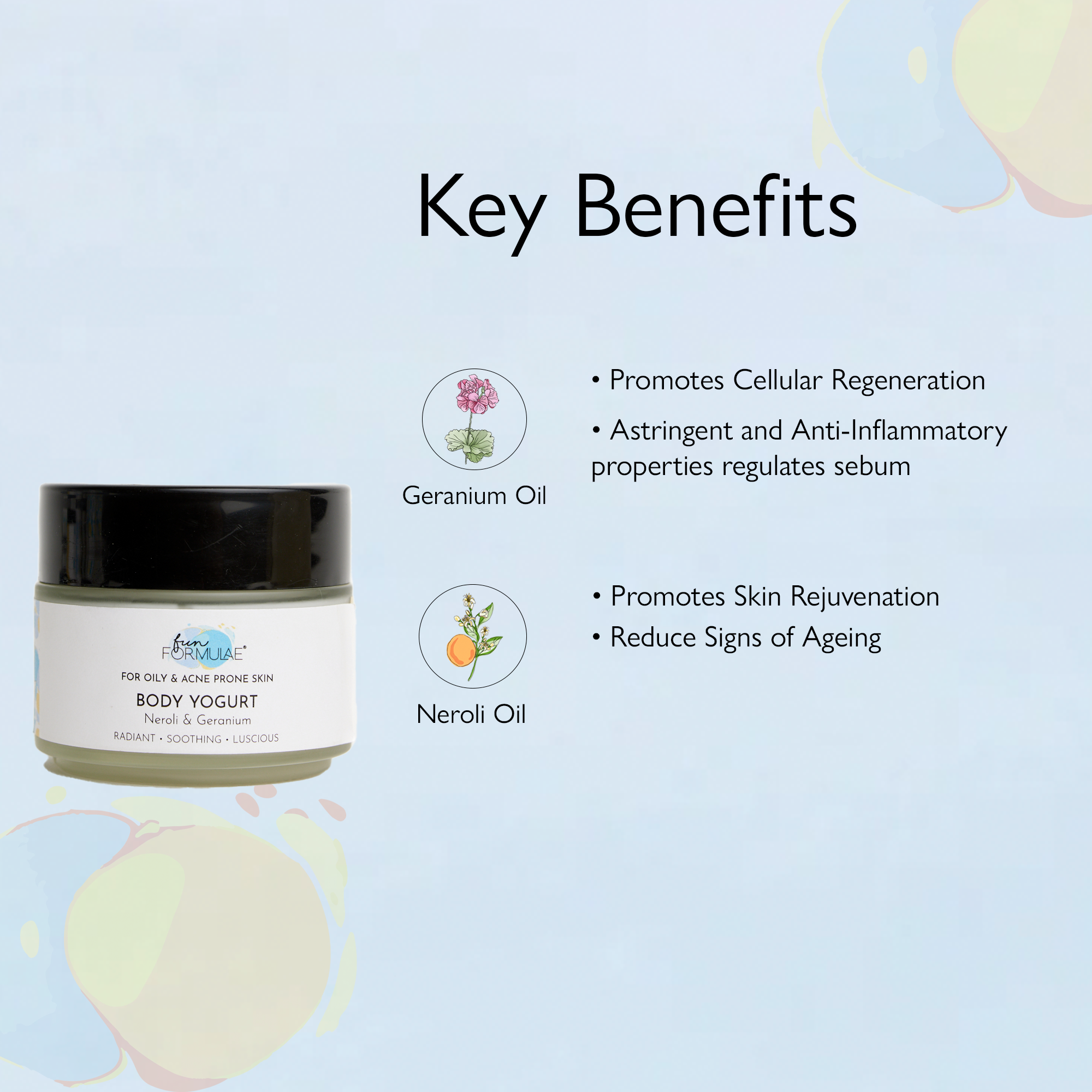 Body Yogurt | Rejuvenating & Deep Hydrating | For Oily and Acne Prone ...